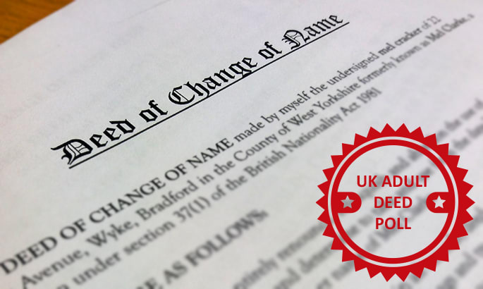 Easy Online UK Deed Poll Service - Legally Change Your Name